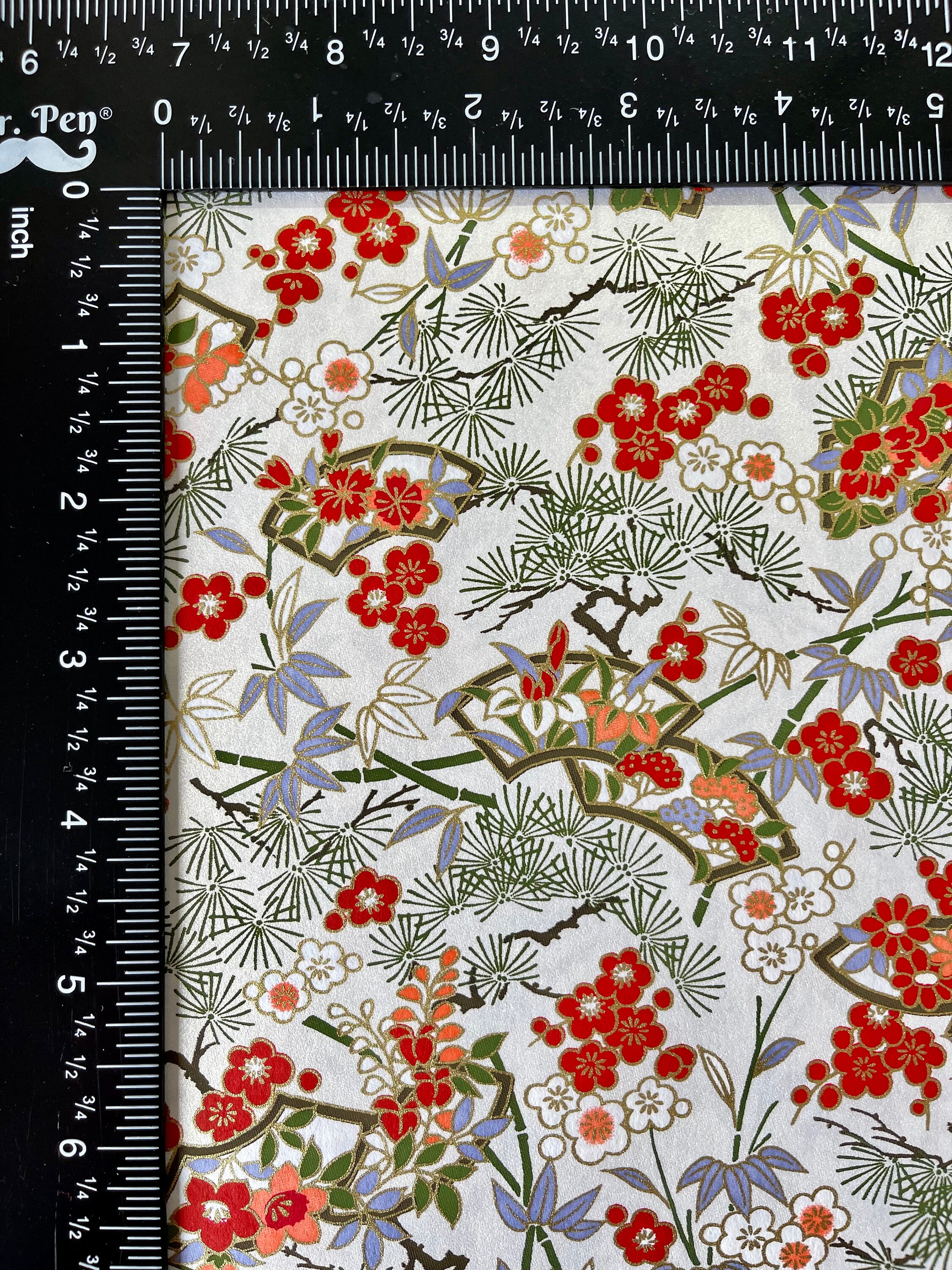Origami -yuzen Washi -chiyogami -silk Screen Paper -craft Paper ...