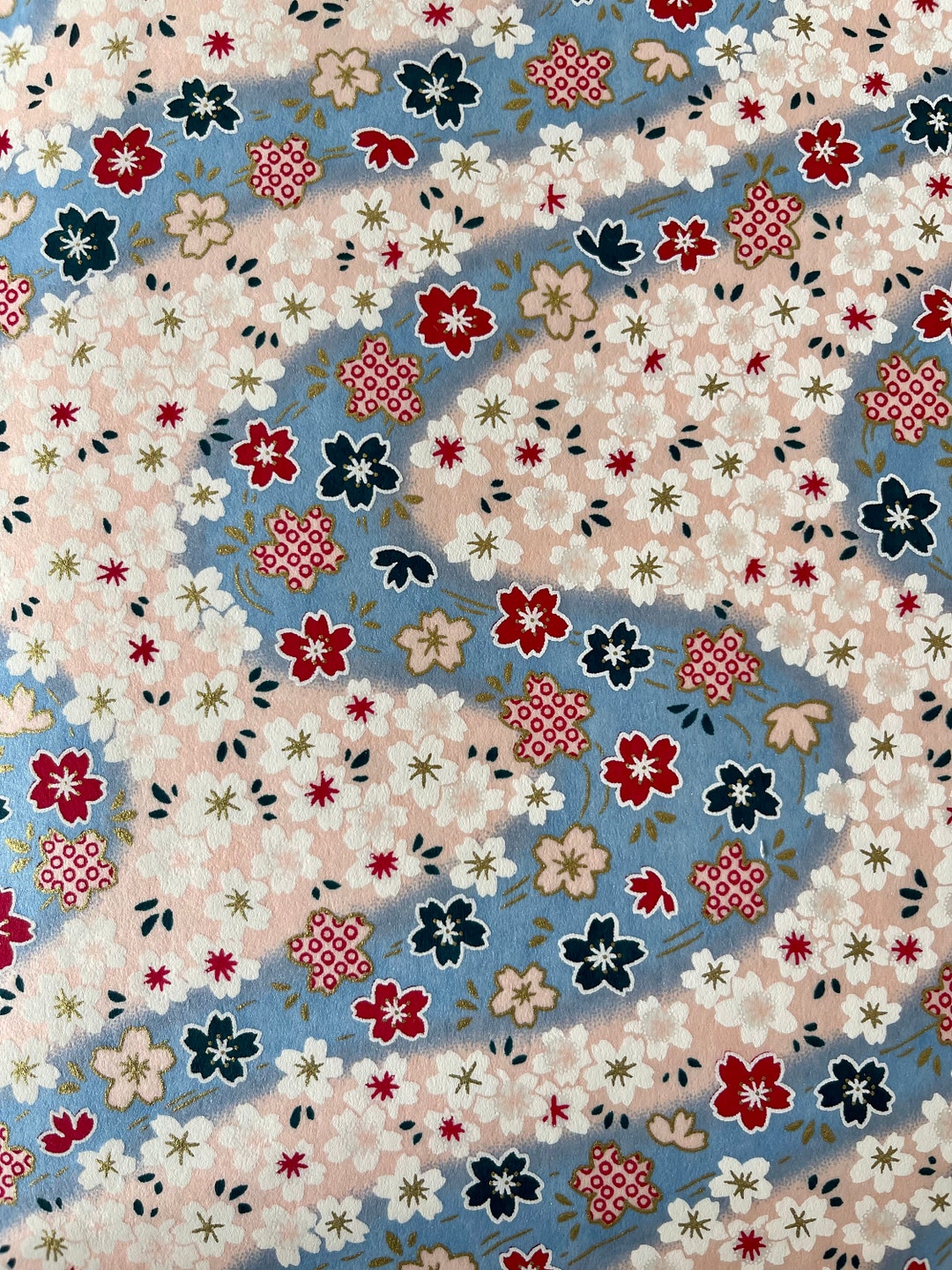 Origami -yuzen Washi -chiyogami -silk Screen Paper -craft Paper ...