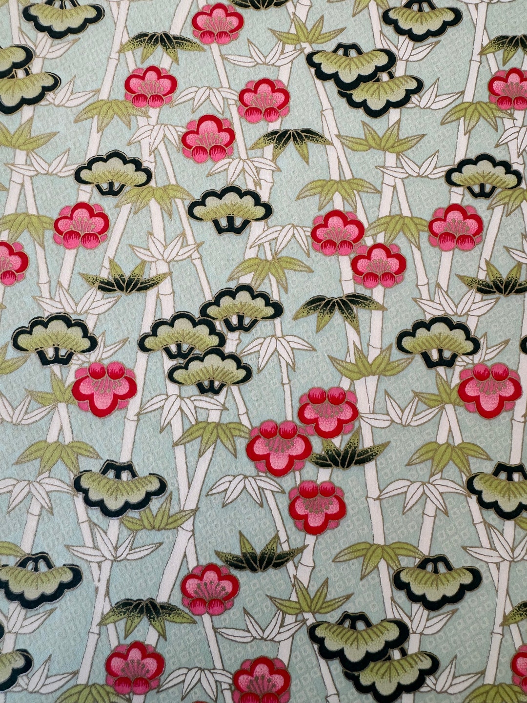 Origami -yuzen Washi -chiyogami -silk Screen Paper -craft Paper ...