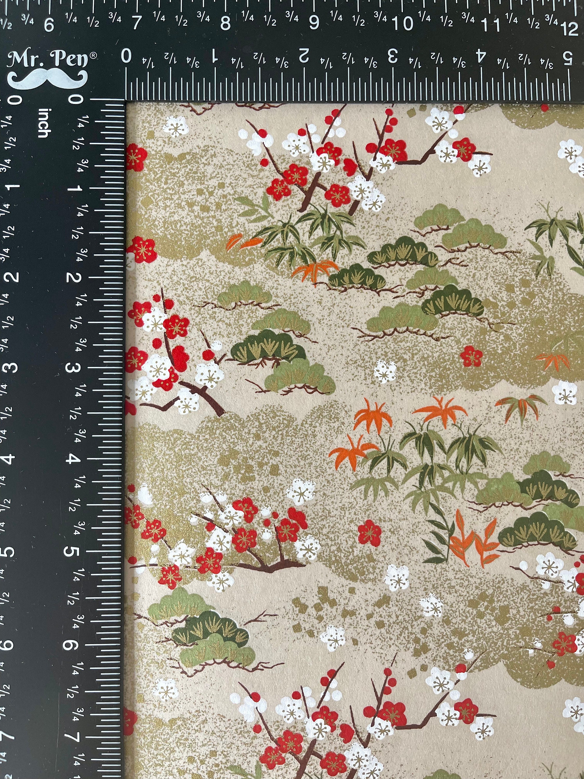 Origami -yuzen Washi -chiyogami -silk Screen Paper -craft Paper ...