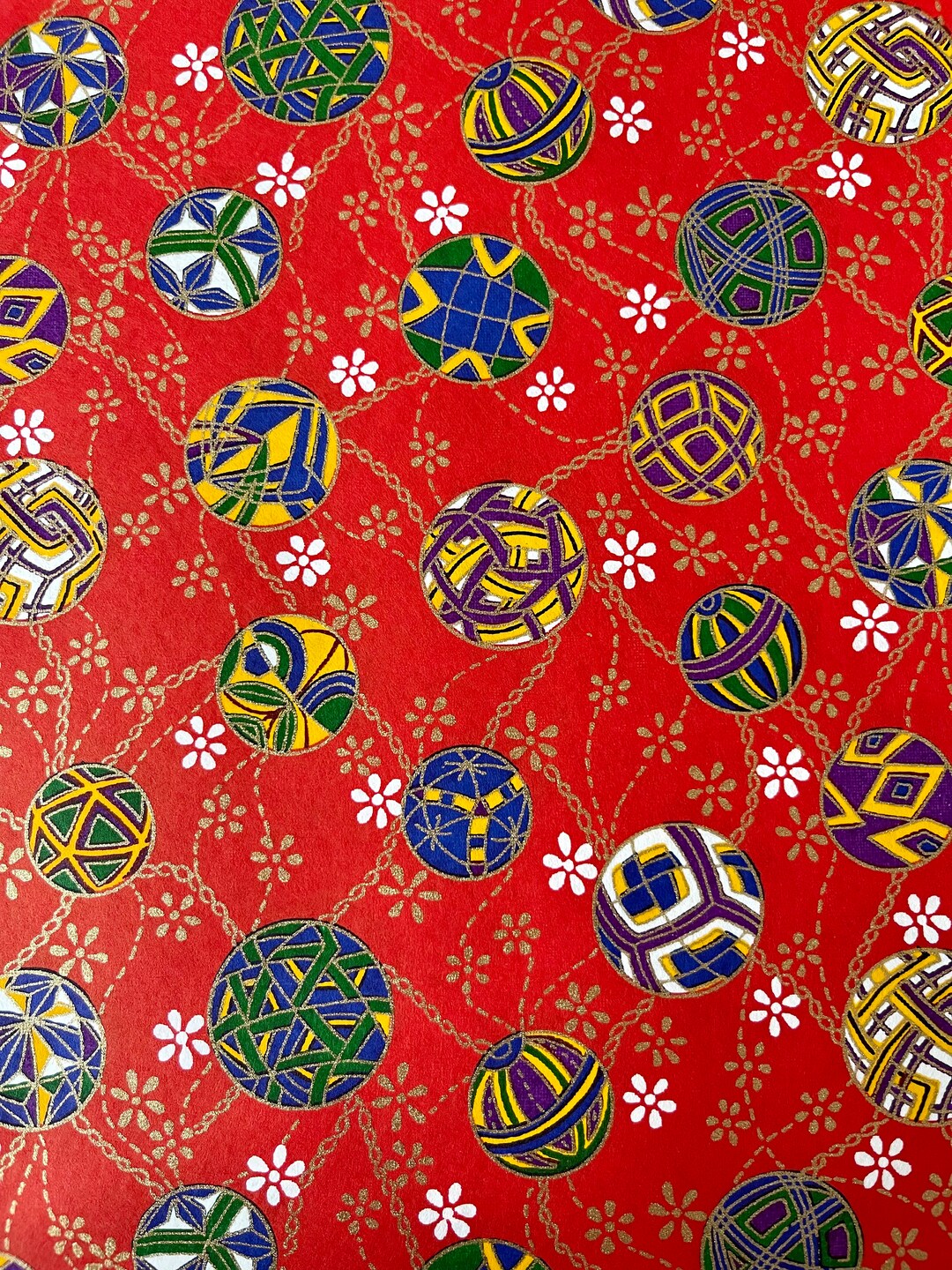 Origami -yuzen Washi -chiyogami - Silk Screen Paper -craft Paper ...