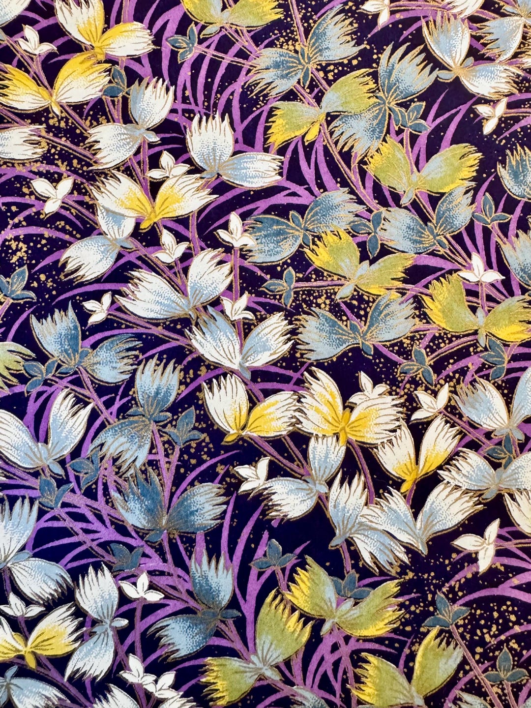 Origami -yuzen Washi -chiyogami -silk Screen Paper -craft Paper ...