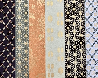 Origami -yuzen Washi -chiyogami - Silk Screen Paper -craft Paper ...