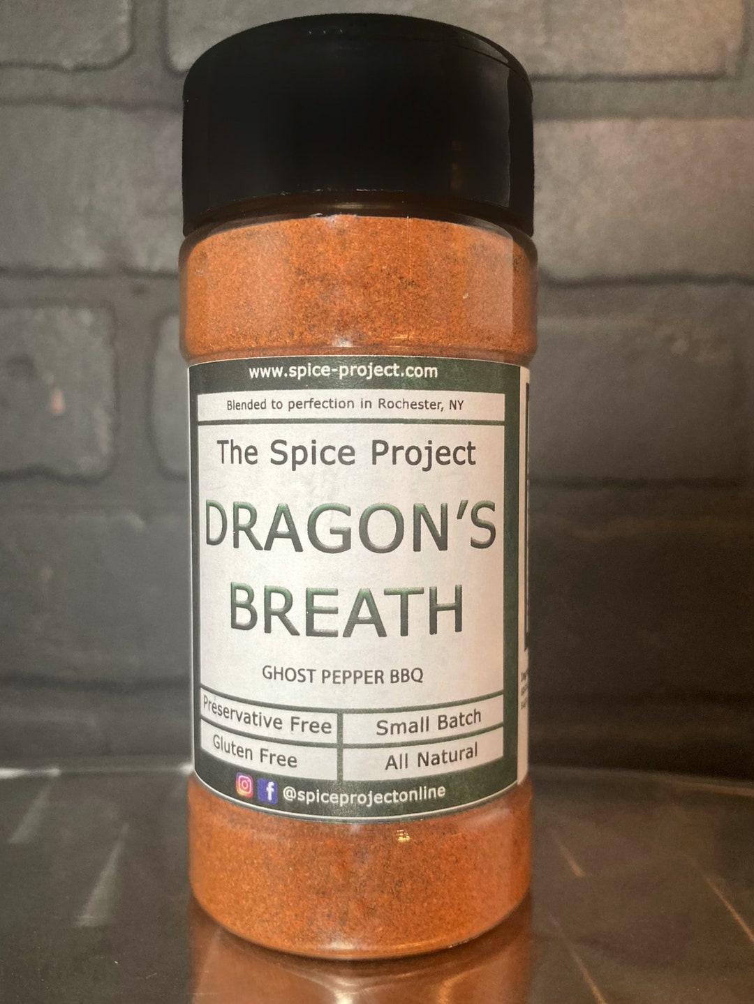 Ghost Pepper BBQ Spice -- HOT and Smoky Grill Seasoning -- All-natural ...