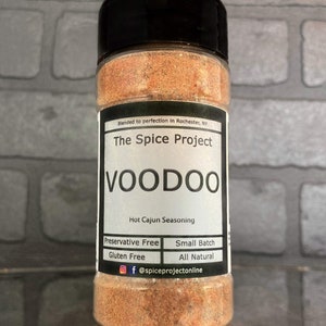 Voodoo Cajun Seasoning: Spicy Louisiana Spice Blend - Etsy