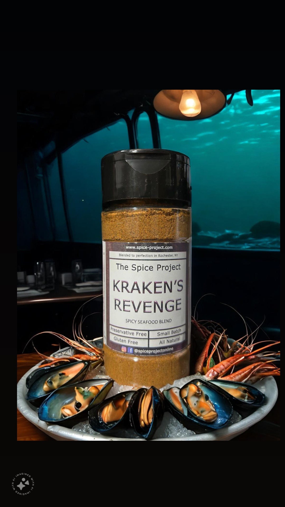 Seafood Seasoning Blend Spicy Fish Crab and Lobster Spice All-natural ...