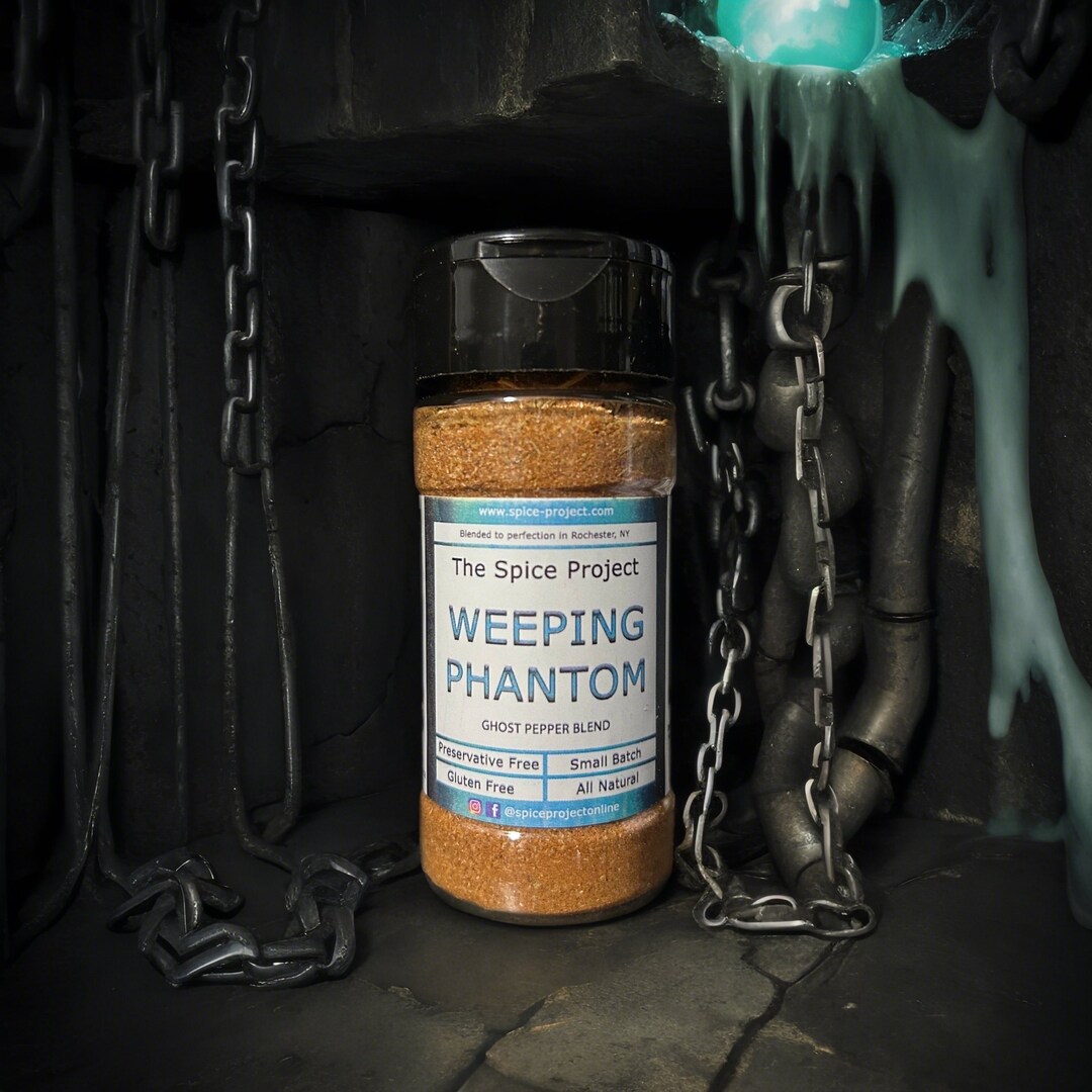 Weeping Phantom Ghost Pepper Seasoning: Spicy Garlic Herb Blend - Etsy