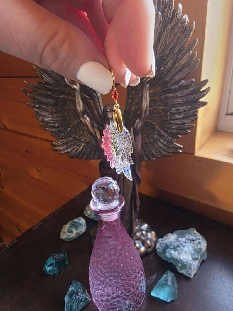 Rainbow Angel Wing Andara - Etsy