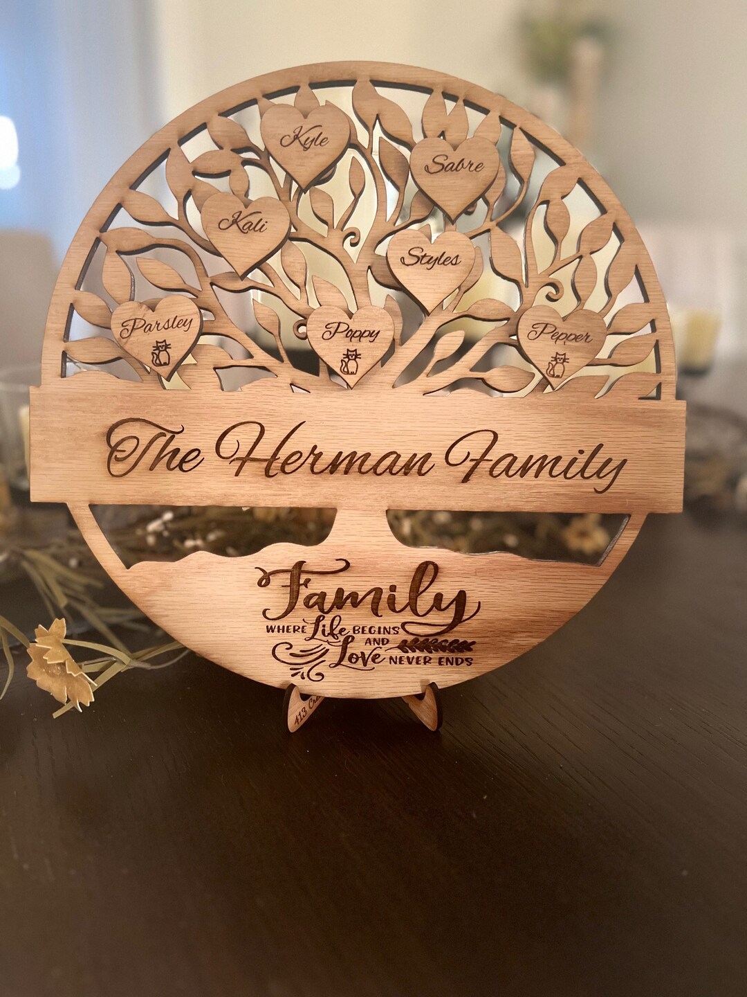 Family Tree Personalized Gifts for Mom Gifts for Family - Etsy