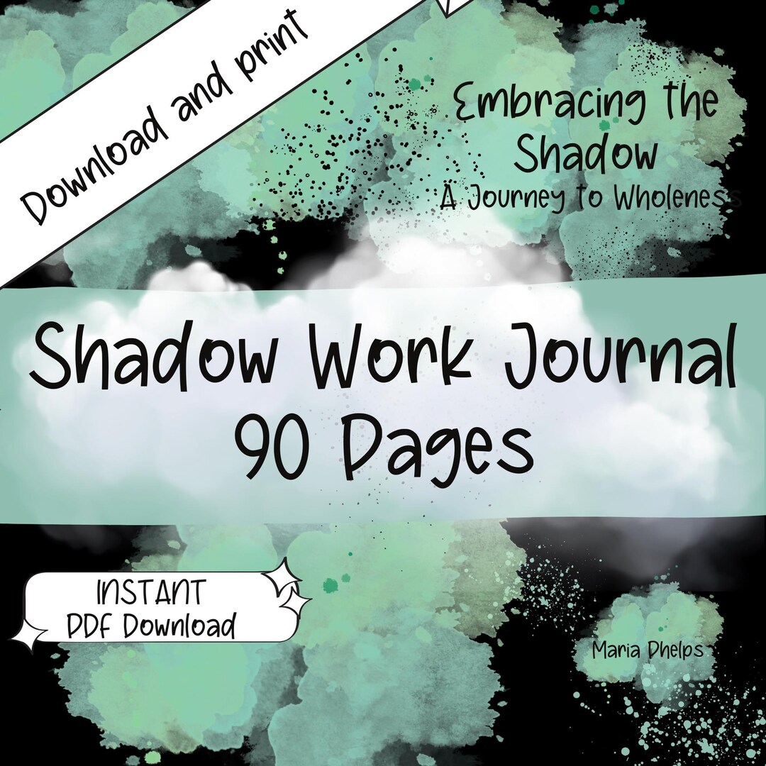 Embracing Your Shadow Workbook - Etsy