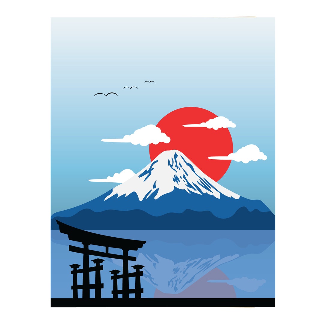 Mt. Fuji - Etsy