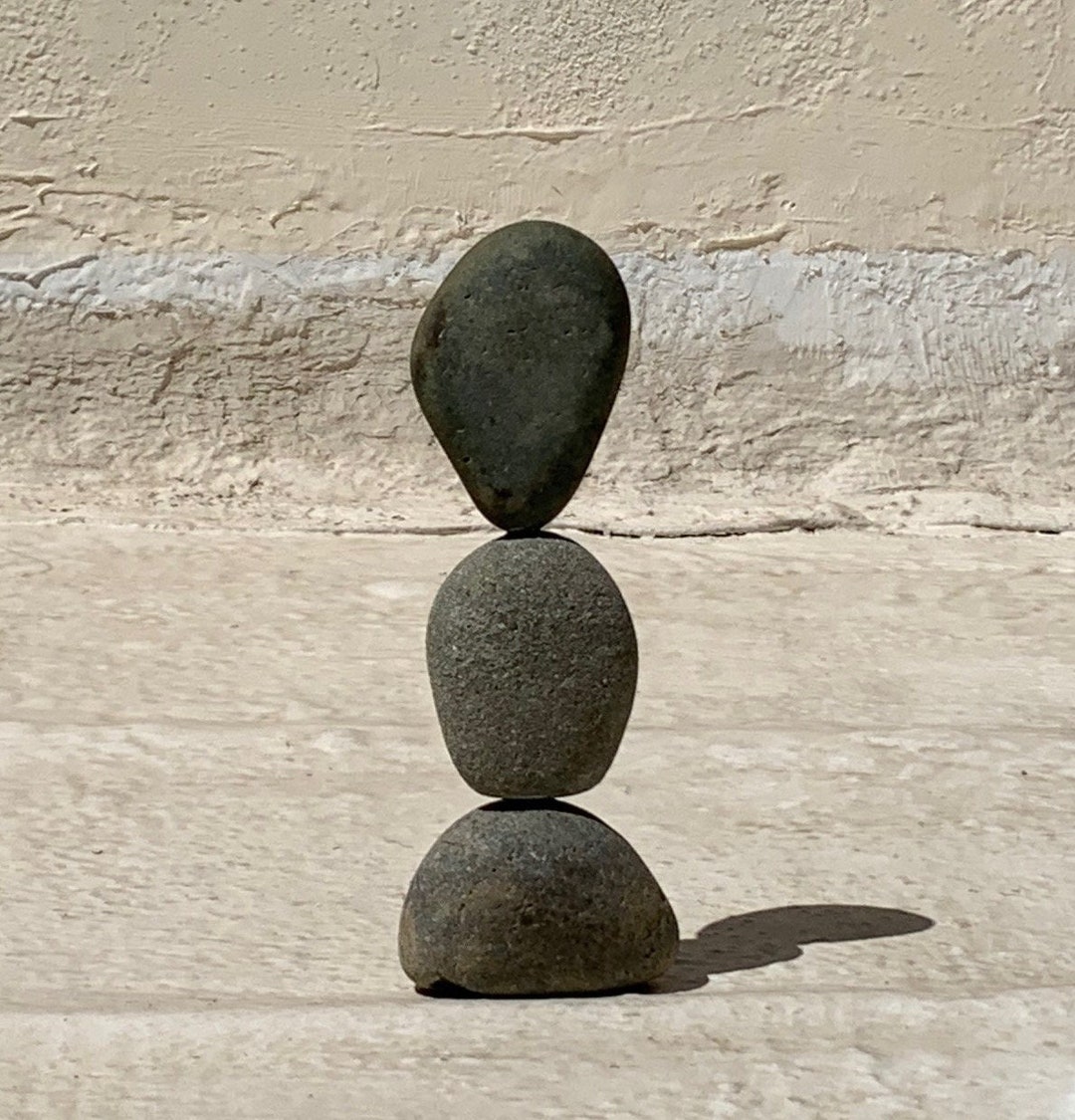 Solid Stone Meditation Sculpture 14 X 4 X 3" - Etsy