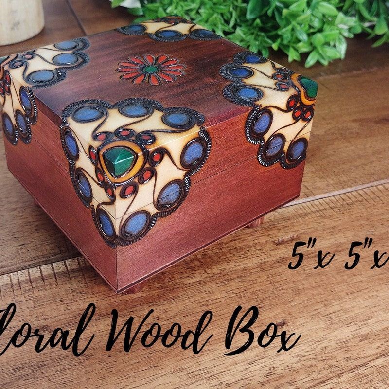 Geometric Box - Etsy