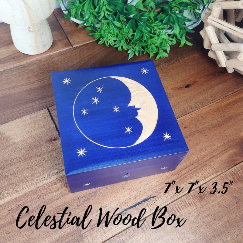 Moon Box - Etsy