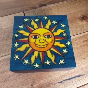 Happy Sol Box Box BLUE Jewelry Chest Box, Keepsake Box, Memory Box ...