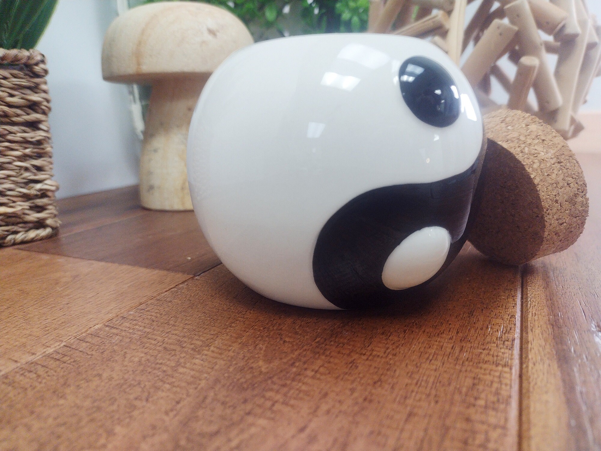 Yin Yang Ceramic Stash Jar 3.5 /ceramic Jar/ Storage - Etsy