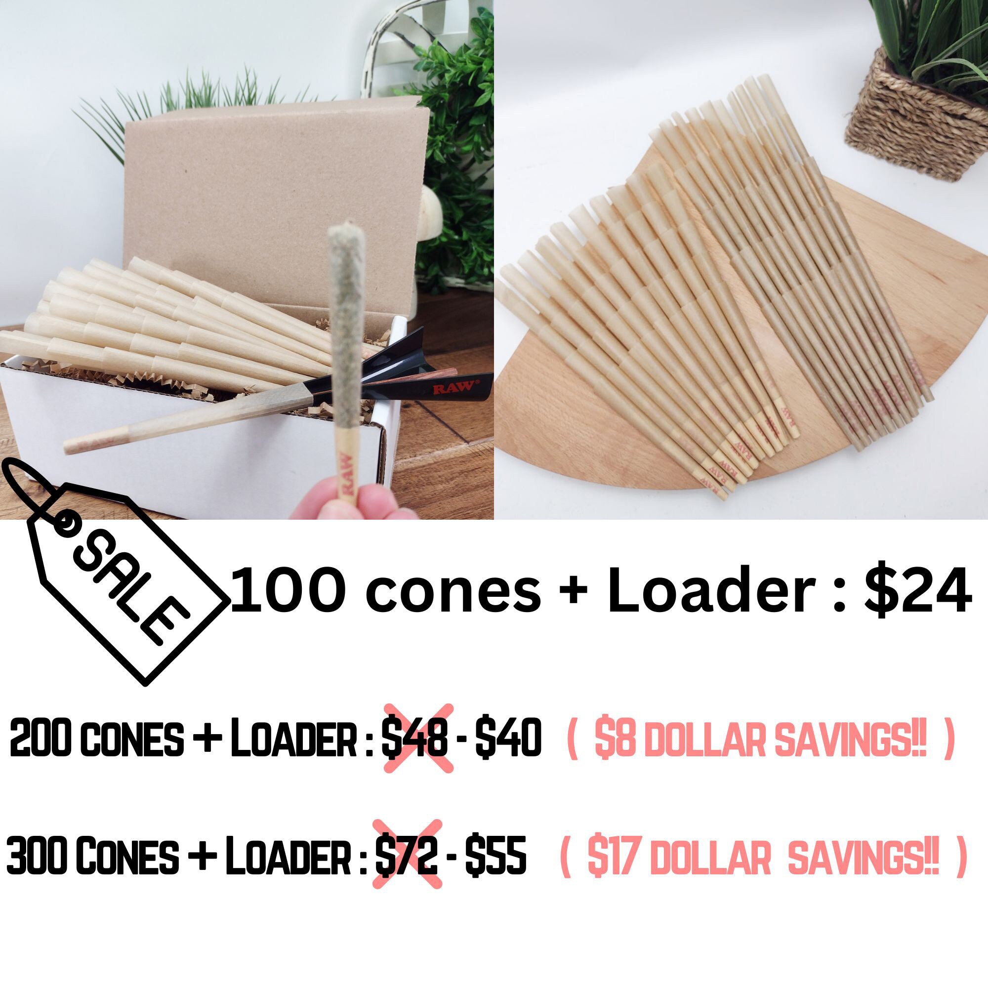 Authentic Raw LEAN Cones Loader Pre Rolled Paper With Tips - Etsy