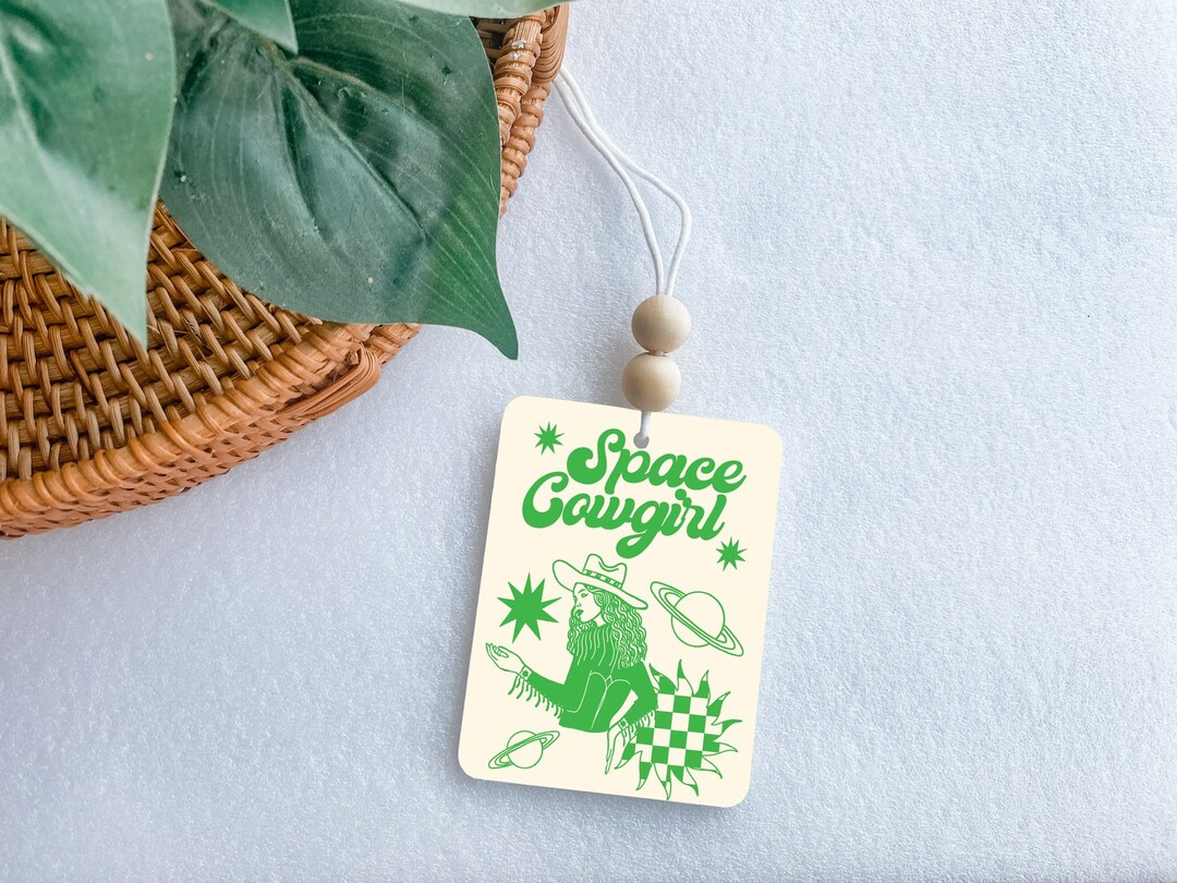 Space Cowgirl Car Freshie: Retro Western Essential Oil Diffuser - Etsy