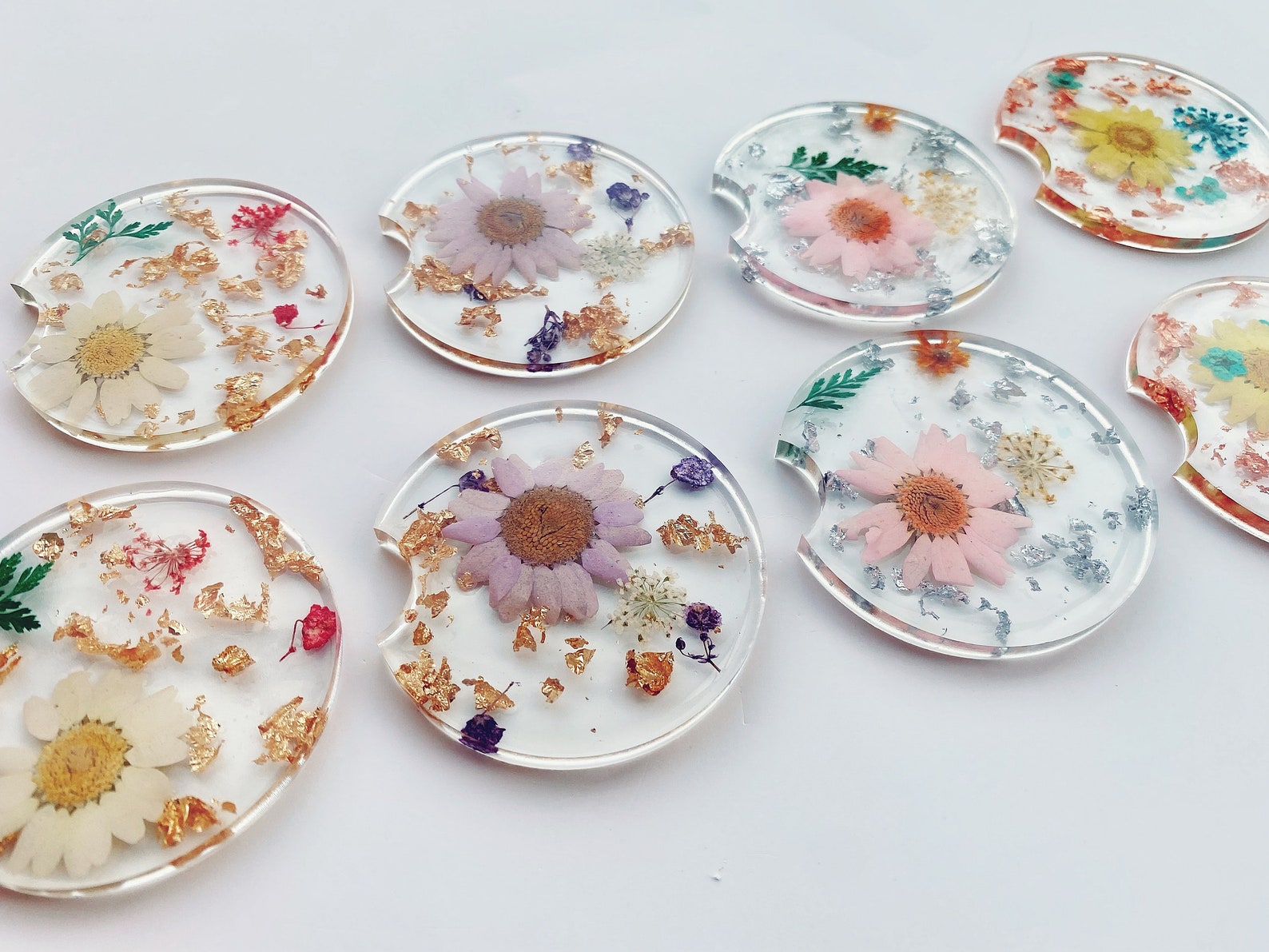 Set of 2 Car Coasters, Coaster Car Accessory, Car Gift, Coasters for ...