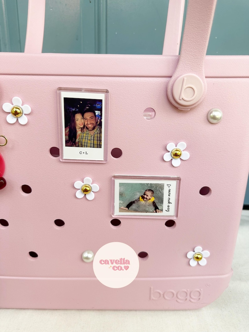 Custom Photo Bogg Bag Charm: Personalized Picture Frame Add-on - Etsy