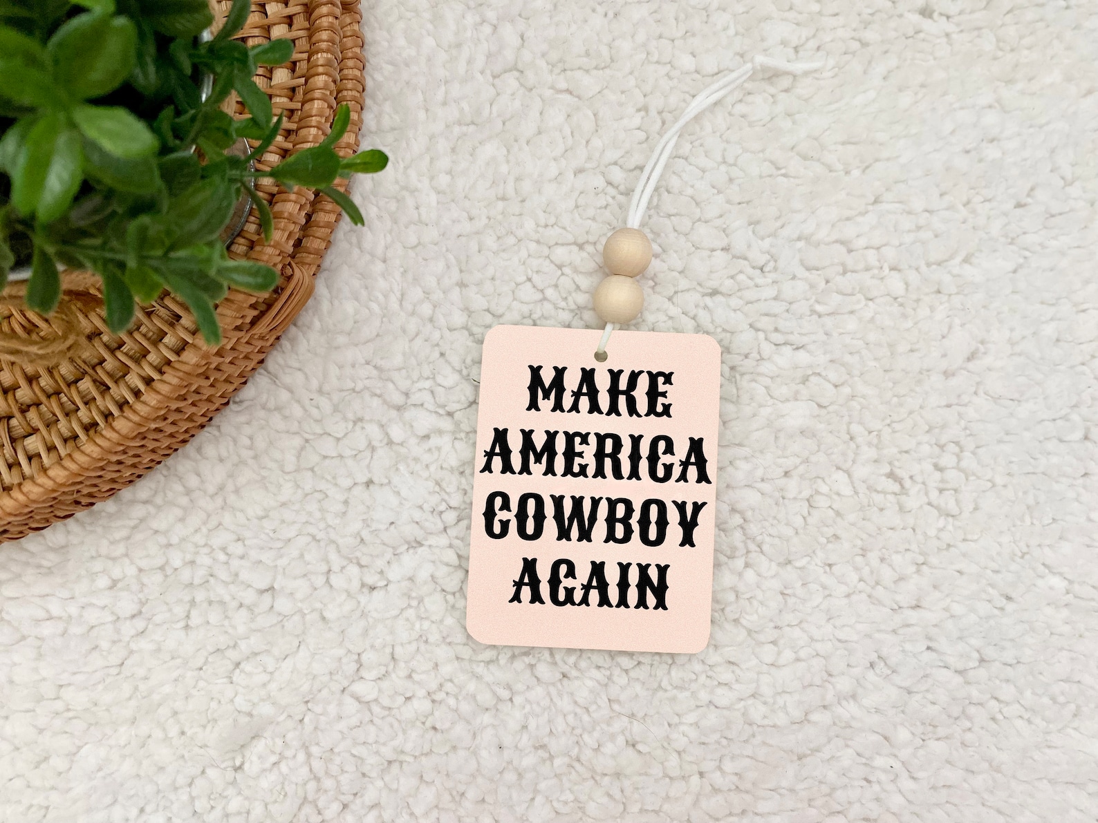 Make America Cowboy Again Car Air Freshener: Western Essential Oil ...