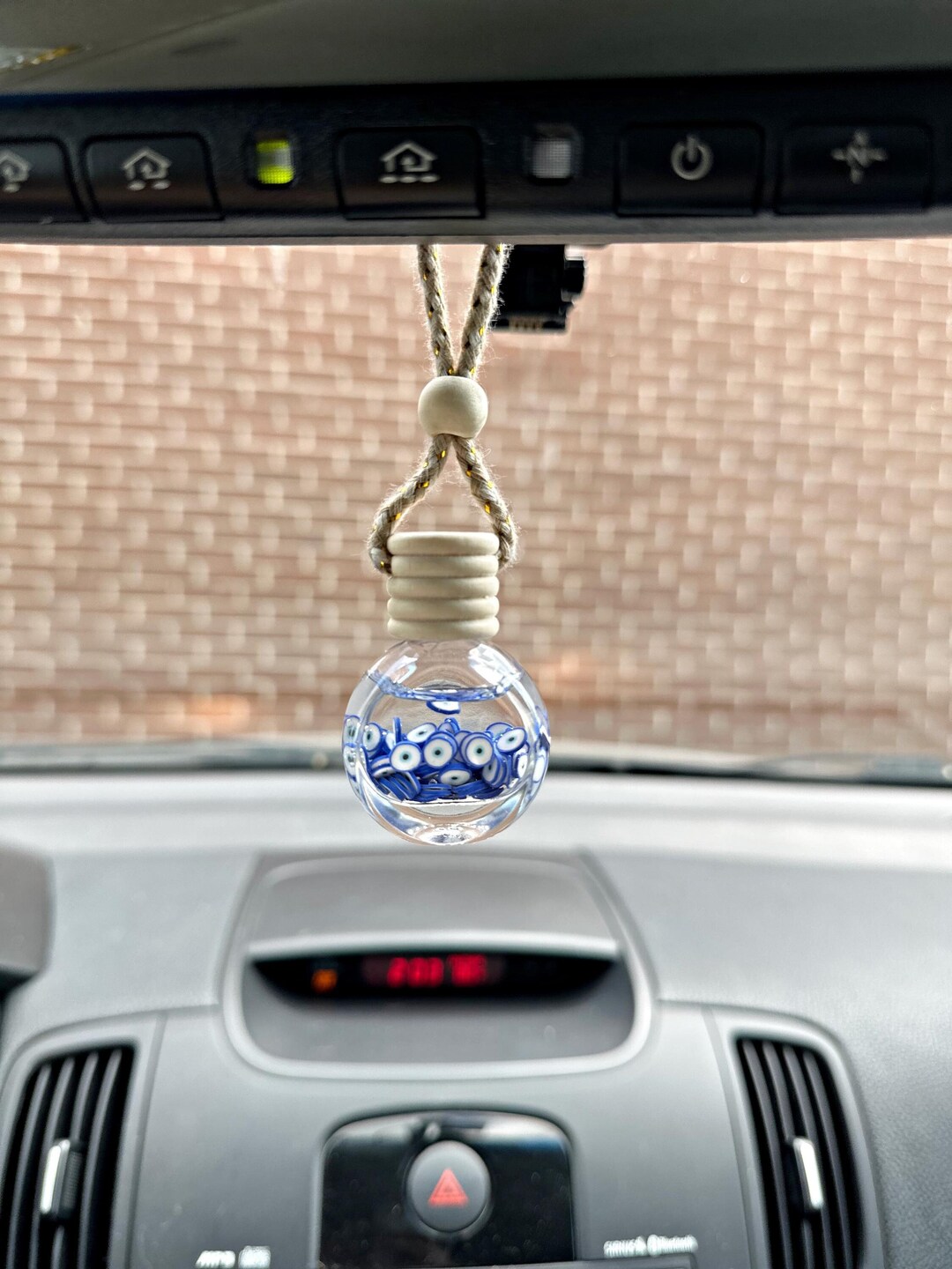 Evil Eye Car Scent Diffuser: Fragrance Oil Snowglobe Air Freshener - Etsy