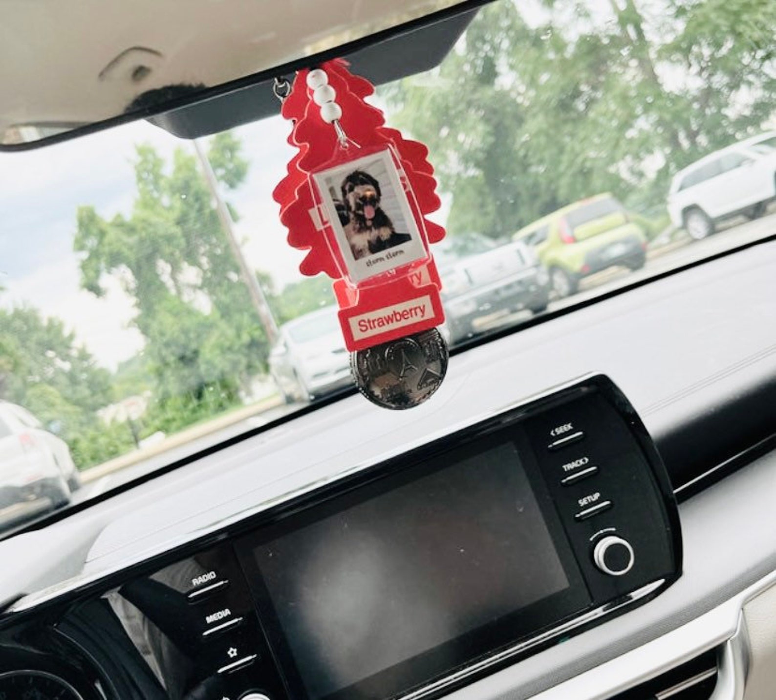 Acrylic Photo Double Sided Car Charm Custom Car Decoration - Etsy