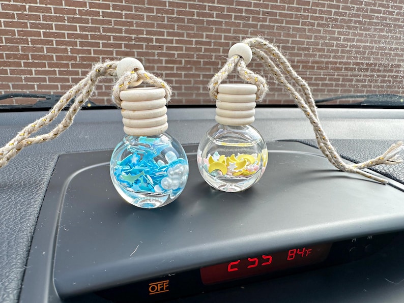 Blue Ocean Car Scent Diffuser: Snowglobe Car Air Freshener - Etsy