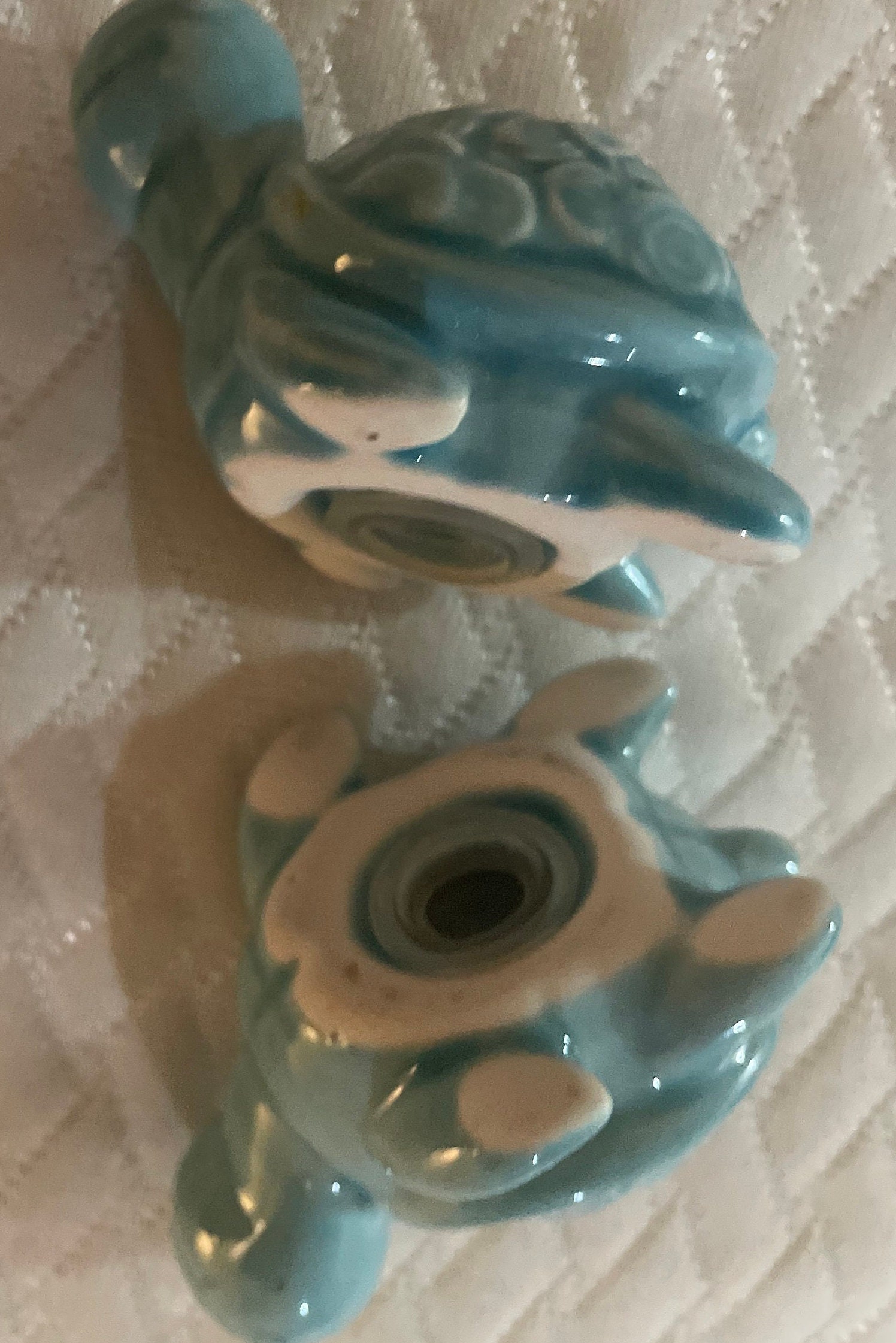Blue Sea Turtles Salt and Pepper Shakers - Etsy