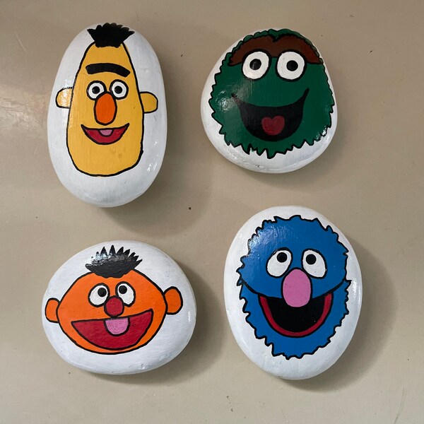 Hand Painted Rocks - Etsy