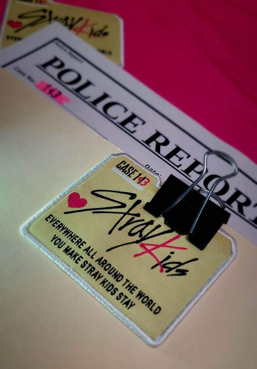 SKZ Case 143 Woven Iron on Patch - Etsy