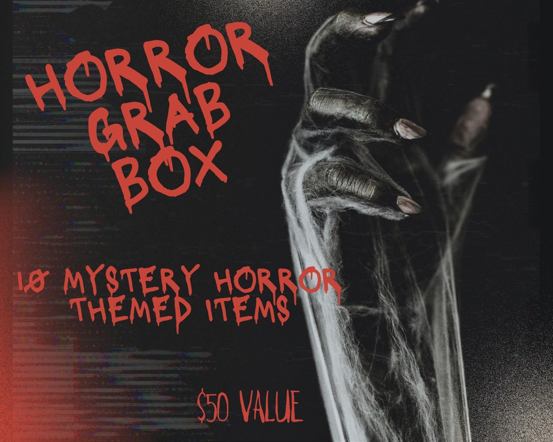 SALE ** Mystery Horror Grab Box! | Horror Movies | Horror Gift | Horror ...