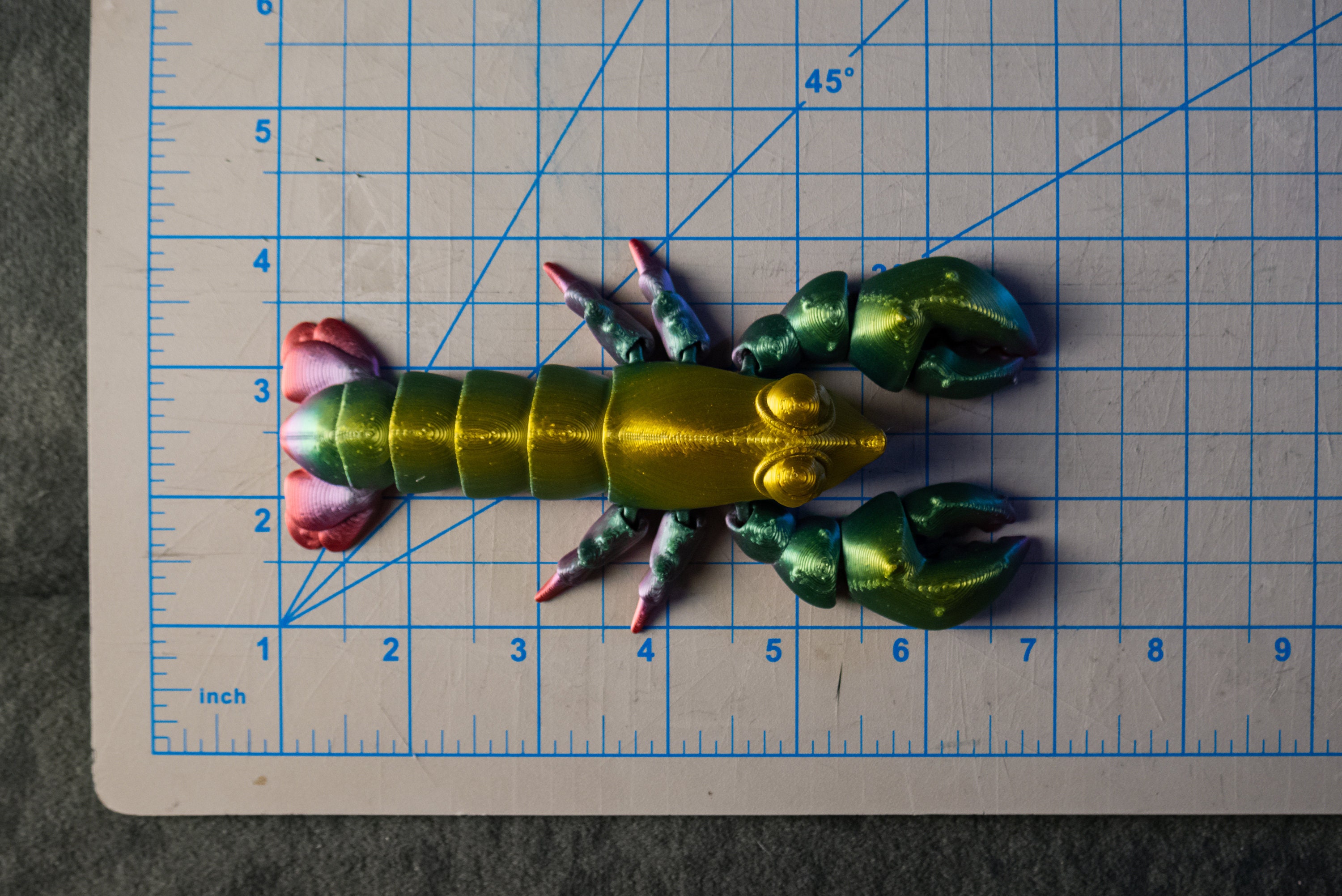 Articulating Lobster 3D Printed - Etsy