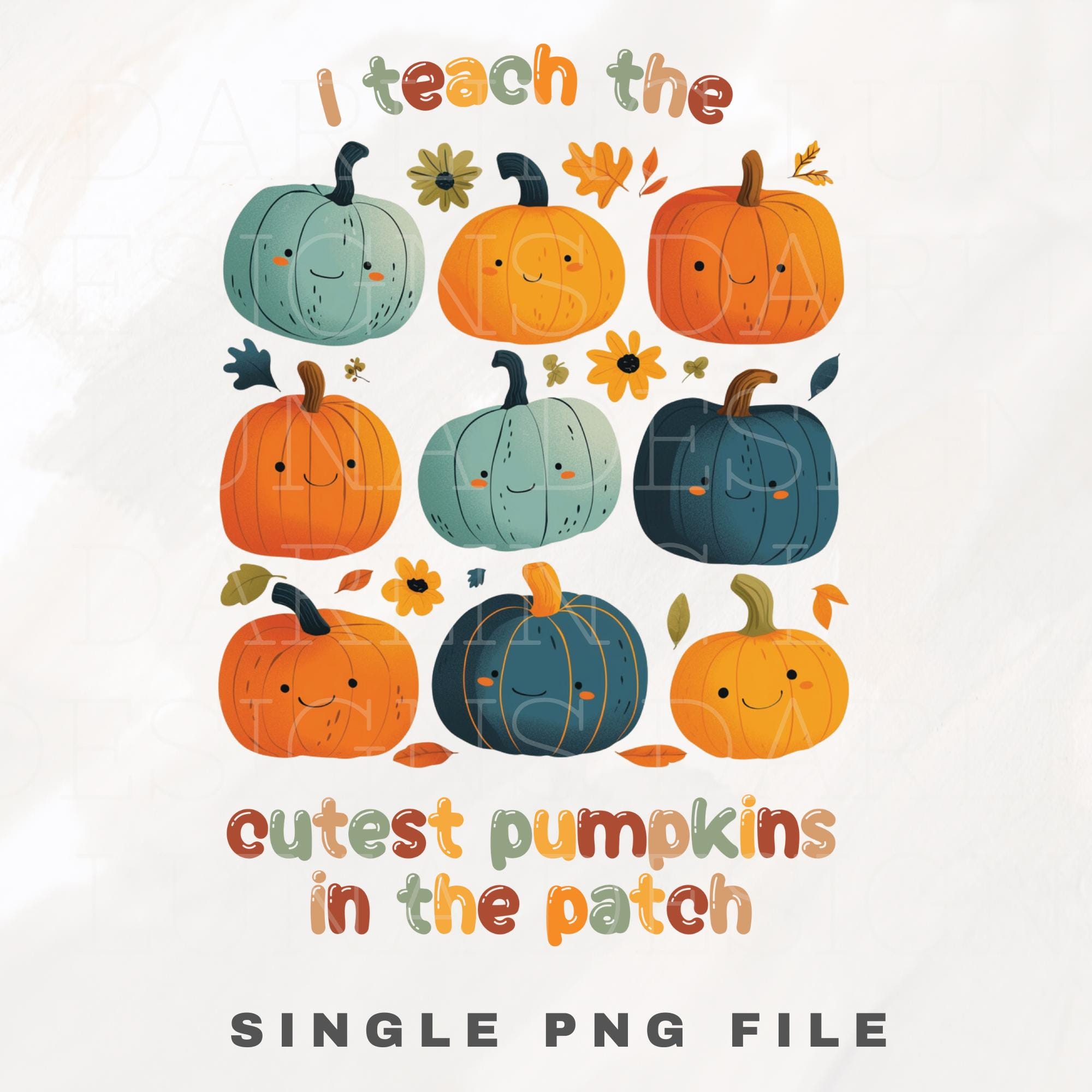 Teacher Halloween Png, Fall Teacher Png, Sublimation Design, I Teach ...