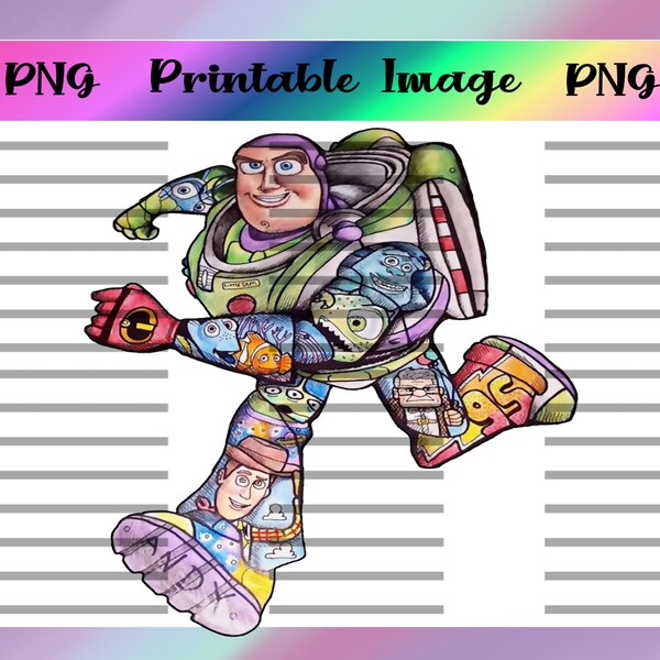 Buzz Lightyear Decals - Etsy