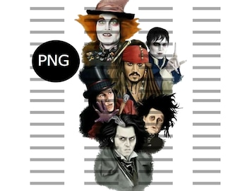 Johnny Depp Decal | Etsy