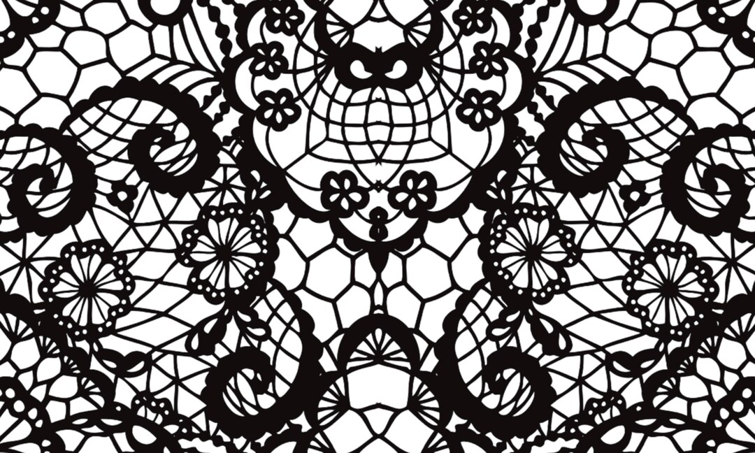 Lace Car Window Decal: Trim-to-fit Suv/jeep Sticker - Etsy