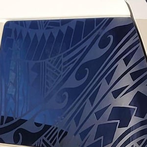 Polynesian Tribal Car Window Decal: Trim-to-fit Vinyl Sticker - Etsy
