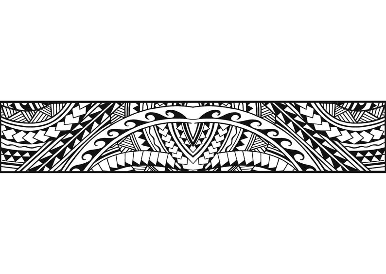 Polynesian Tribal Car Decal: Rear Window Vinyl Sticker - Etsy