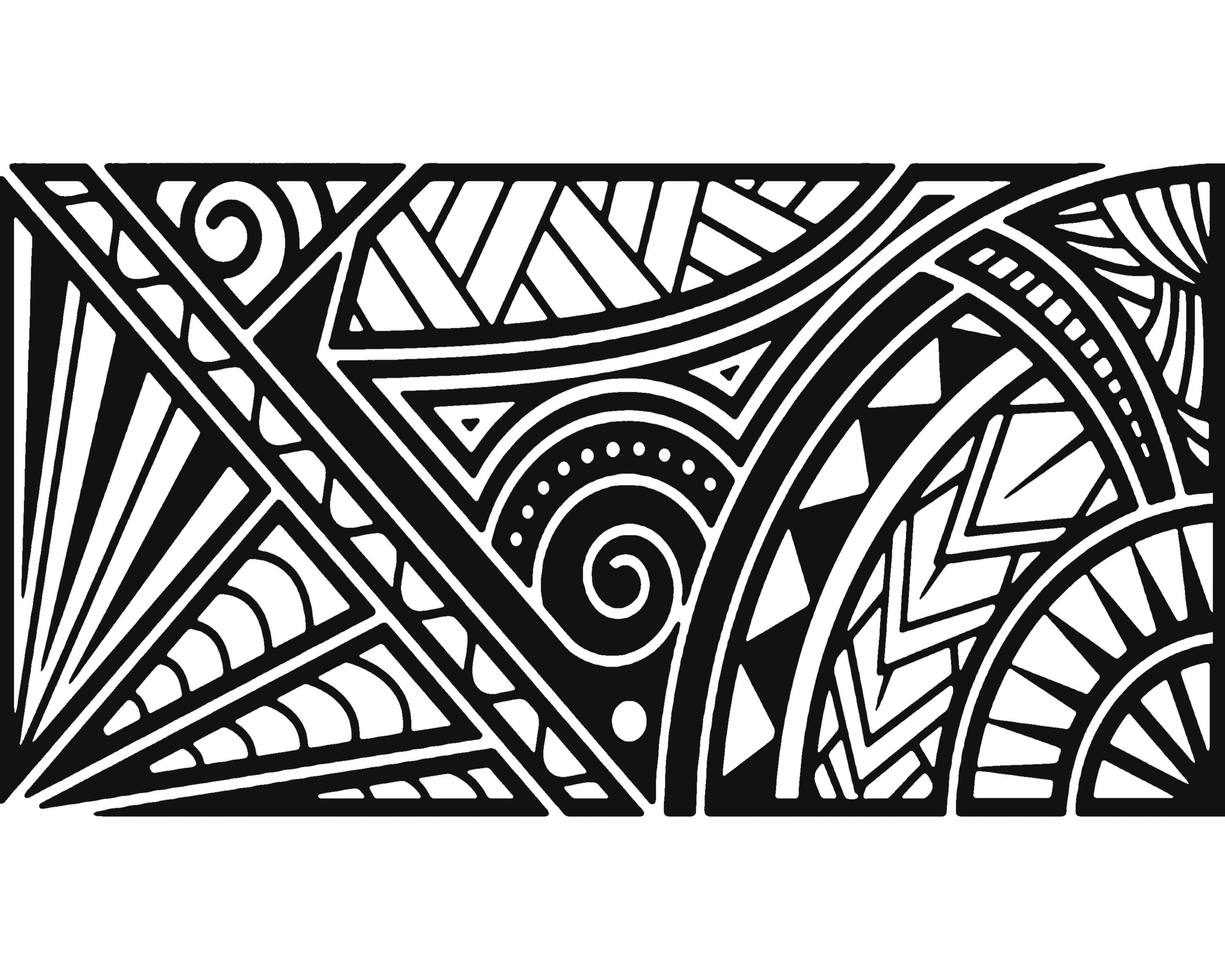 Polynesian Tribal Vehicle Window Decal: SUV, Jeep, Toyota - Matte Black ...