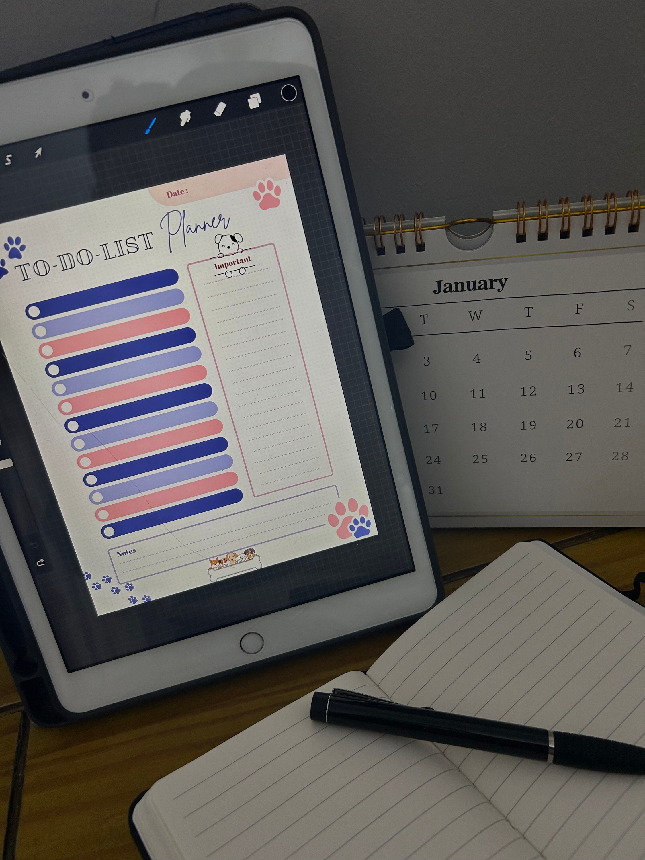 Digital to Do List - Etsy