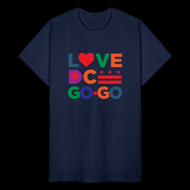 LOVE DC Go-go Adult Ultra Cotton T-shirt - Etsy