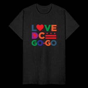 LOVE DC Go-go Adult Ultra Cotton T-shirt - Etsy
