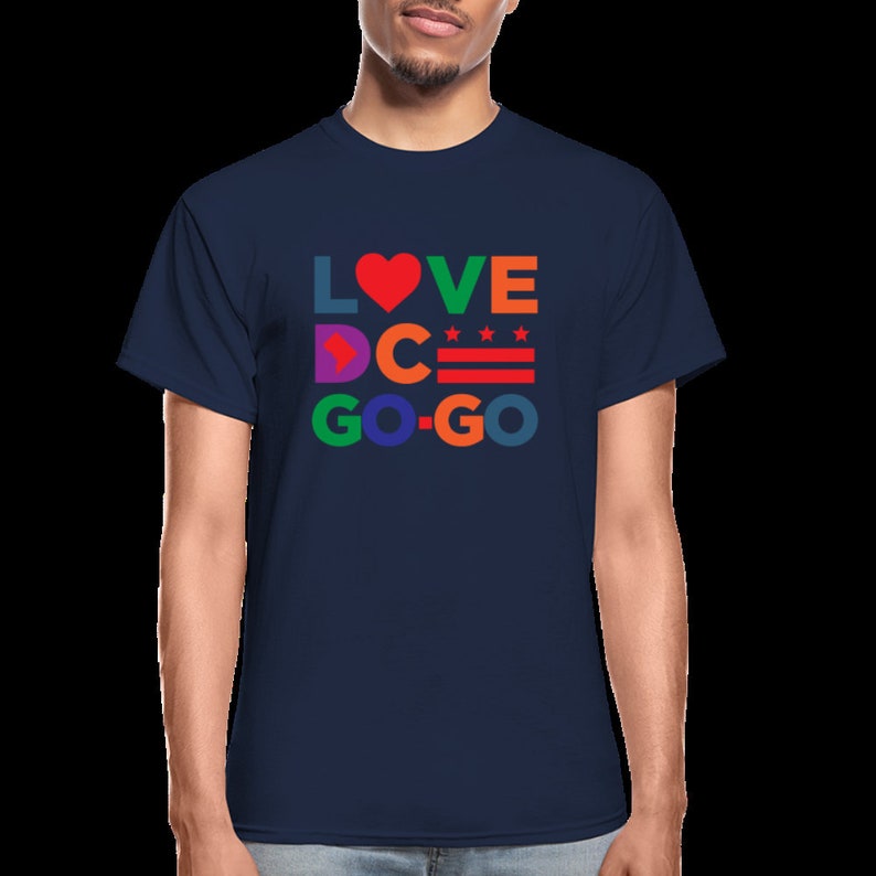 LOVE DC Go-go Adult Ultra Cotton T-shirt - Etsy
