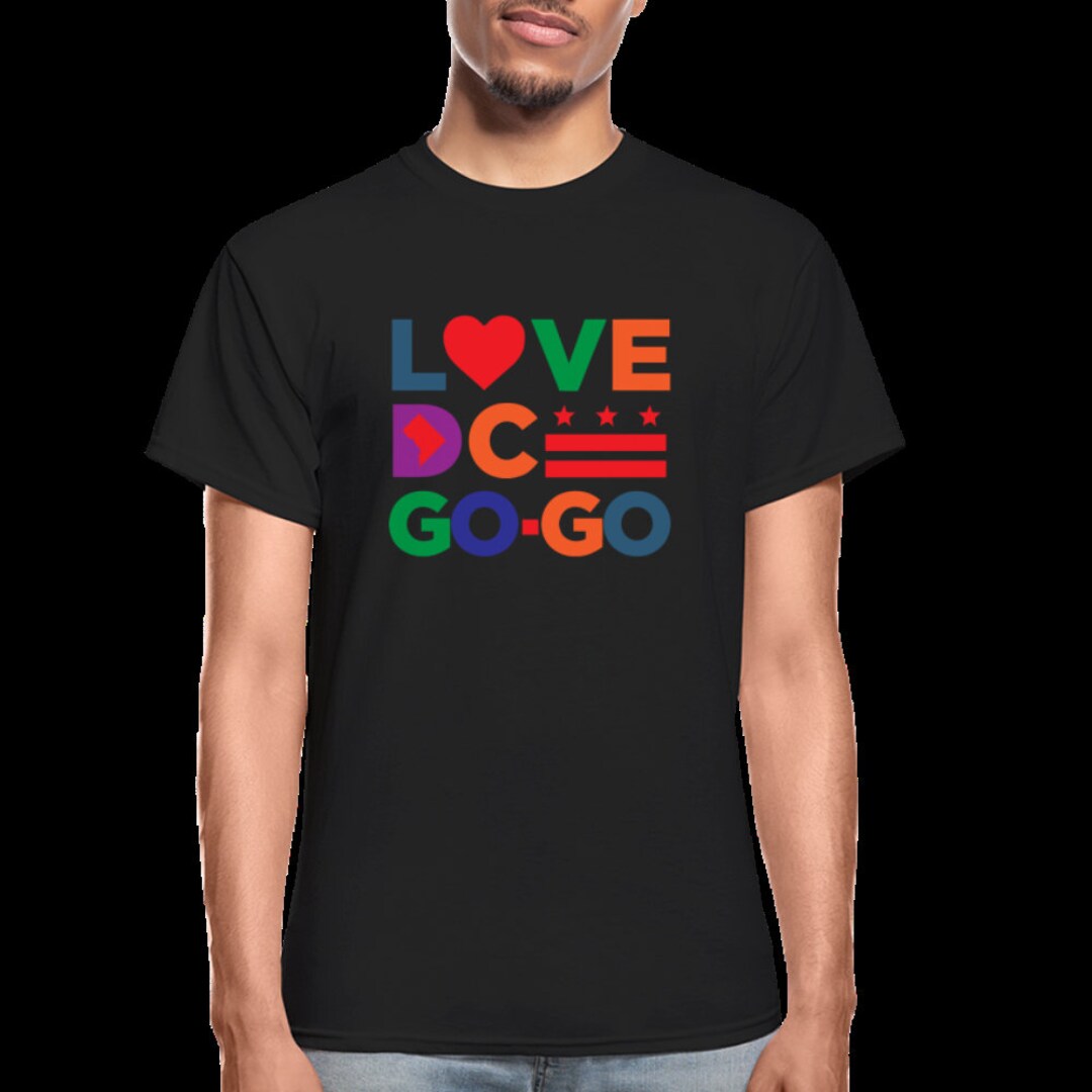 LOVE DC Go-go Adult Ultra Cotton T-shirt - Etsy