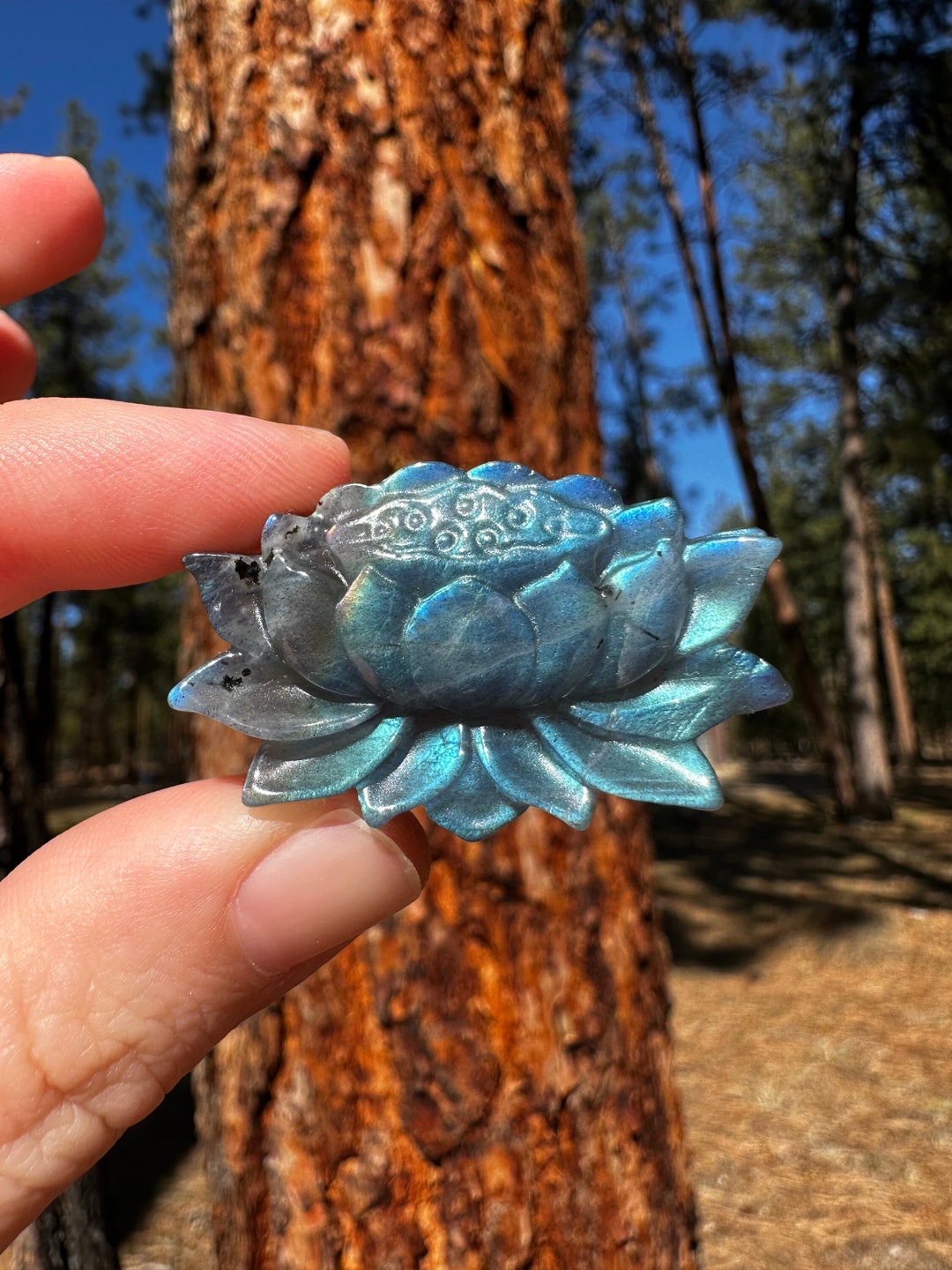 Labradorite Crystal Carvings - Etsy