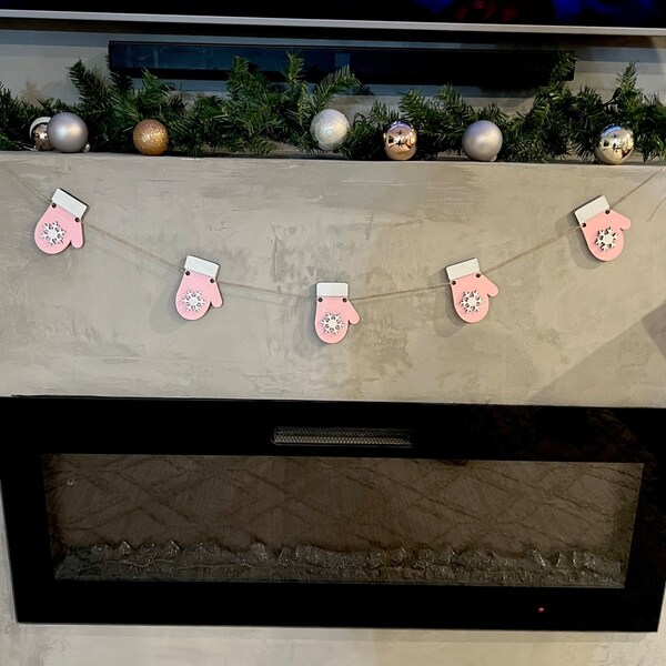 Mitten Garland - Etsy