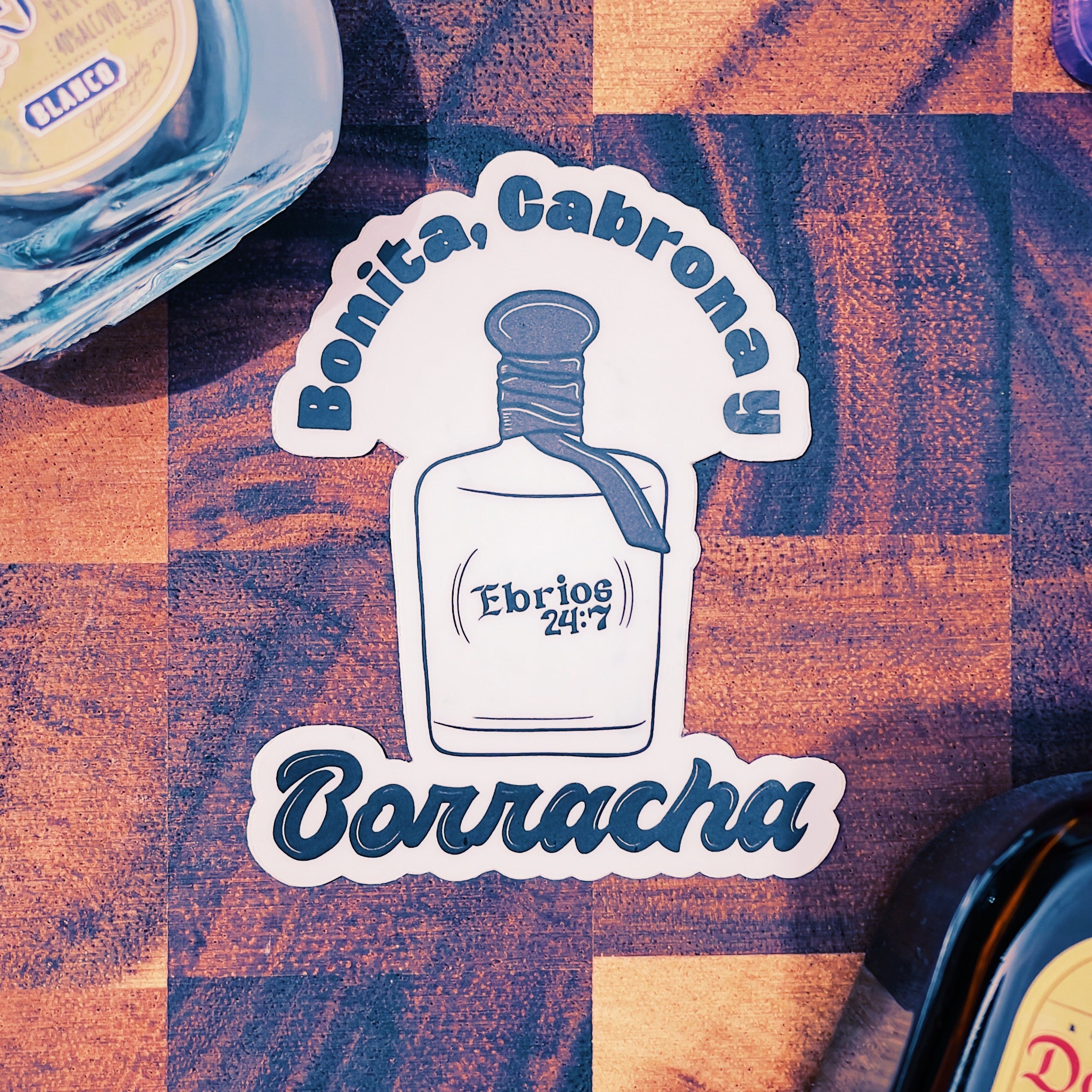 Stickers, Labels & Tags Mexican Stickers Beer Sticker Stoner Borracho ...