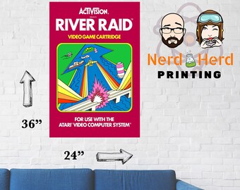 Atari Box Art Poster - Etsy