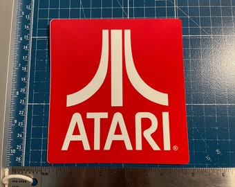 Atari Logo Sticker | Etsy